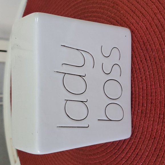 Rae Dunn | Office | Nwt Rae Dunn Boss Lady Sign | Poshmark